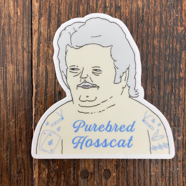 Purebred Hosscat - Sticker – HORSE + HERO